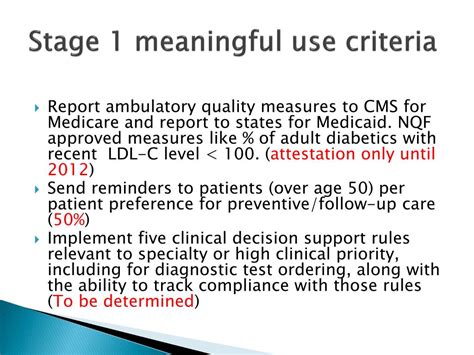 PPT Meaningful Use PowerPoint Presentation Free Download ID 1407019