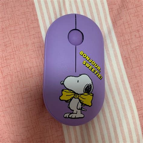 Snoopy X Royce Wireless Keyboard And Mouse Computers And Tech Parts And Accessories Computer