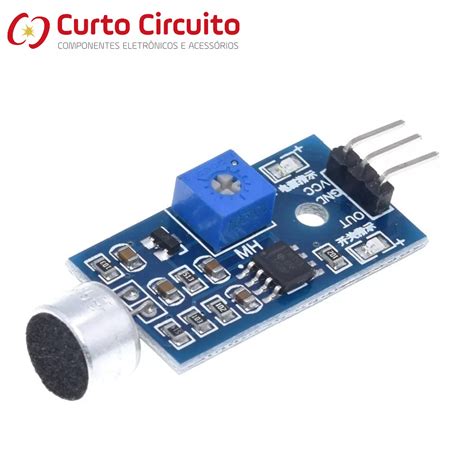 Sensor De Som Microfone Palma Arduino Pronta Entrega E Com Nota