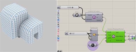 Texture Mapping Coordinates Previews Bug In Rhino8 Grasshopper For