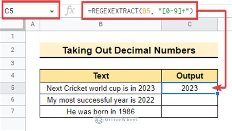 Use REGEXEXTRACT Function Between Two Characters In Google Sheets