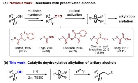 兰州大学舒兴中课题组jacs：三级醇c Oh键的自由基活化 X Mol资讯