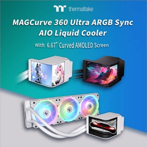 Asus Is Planning A CPU Cooler With A Curved AMOLED Screen Extremetech