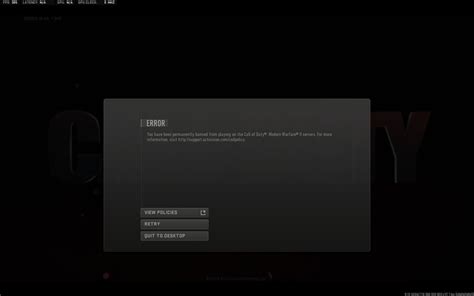 Temporary Ban Warzone 2 Rwarzone