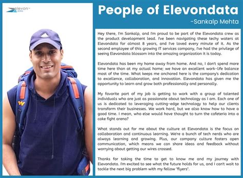 elevondata on linkedin peopleofelevondata employeespotlight