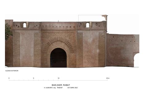 Bāb Zaer Rabat Atlas De Arquitectura Almohade