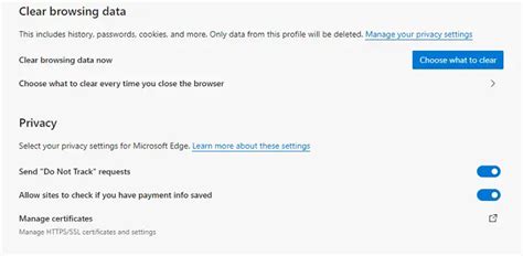 configure tracking prevention and privacy settings in microsoft edge