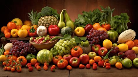 Fruits And Vegetables Wallpaper