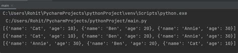 Python Sort List Of Dictionaries Example Code