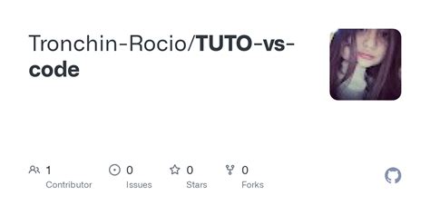 GitHub Tronchin Rocio TUTO Vs Code