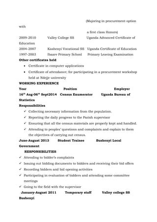 CV DOC Business Business And Finance