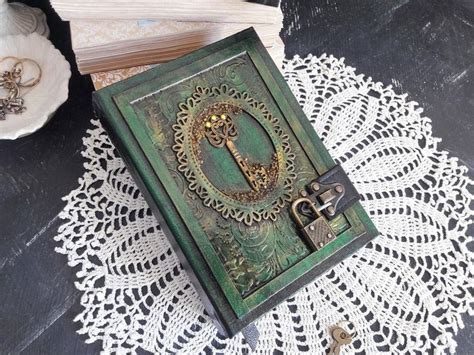 Green Secret Diary With Lock And Key Magical Lockable Diary Etsy Green Secret Diary With Lock And Key Magical Lockable Diary Etsy