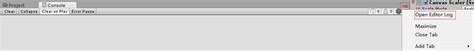 unity game engine how can i output unity3d debug log stack overflow