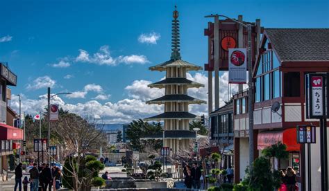 San Francisco Japantown Mall Quartier Japonais San Francisco Pgdtpv