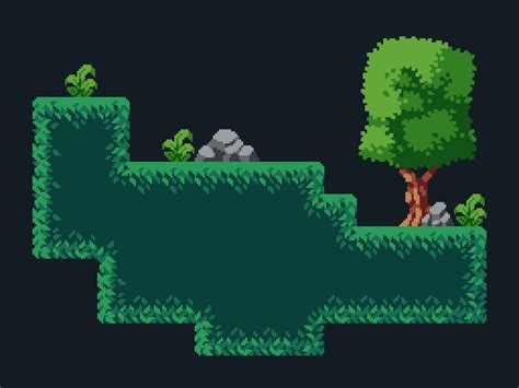 Working On Some Grass Tiles R Pixelart