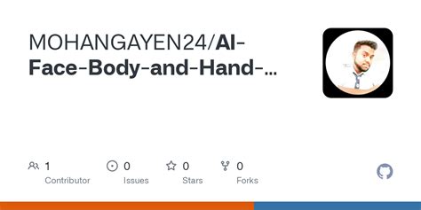 AI Face Body And Hand Pose Detection With Python And Mediapipe AI Face Body And Hand Pose
