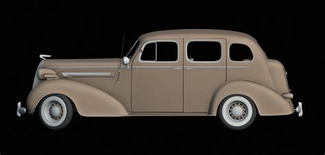 3d Obj Buick Roadmaster 1936