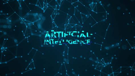Artificial Intelligence Animation 4k Footage 33884540 Stock Video At Vecteezy