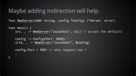 functional options for friendly apis dave cheney