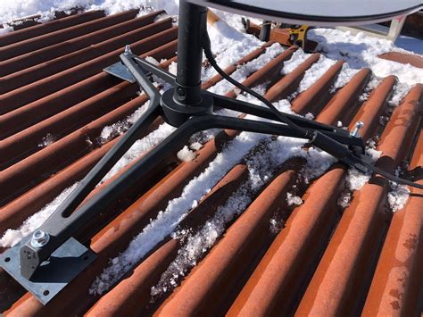 Securely Mounting Dishy Mcflatface On A Corrugated Metal Roof Rstarlink