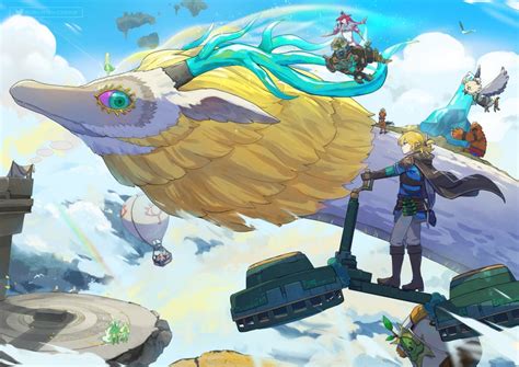Link Princess Zelda Purah Sidon Korok And 7 More The Legend Of