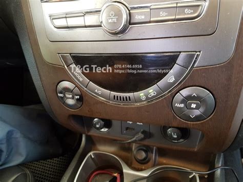 렉스턴w히터 에어컨 오토공조기 Lcd 액정화면 불량 어두워지고 꺼지고 화면 안나옴 신형 버전 수리 예제 네이버 블로그