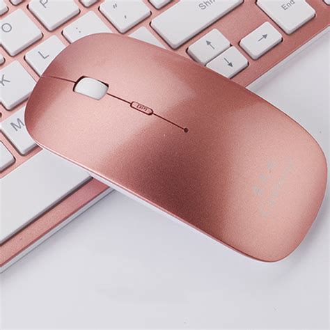 2 4ghz Ultra Thin Wireless Keyboard And Mouse Comb Vicedeal