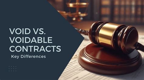 Void Vs Voidable Contracts Key Differences And Legal Implications Legitt Ai