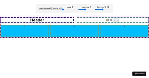 grid carousel codesandbox