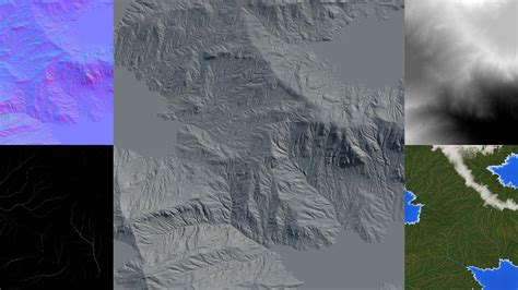 50 Height Map Vol 2 In Textures Ue Marketplace