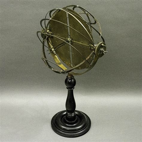 Globe Astronomy Armillary Sphere Celestial Brass Eastern European
