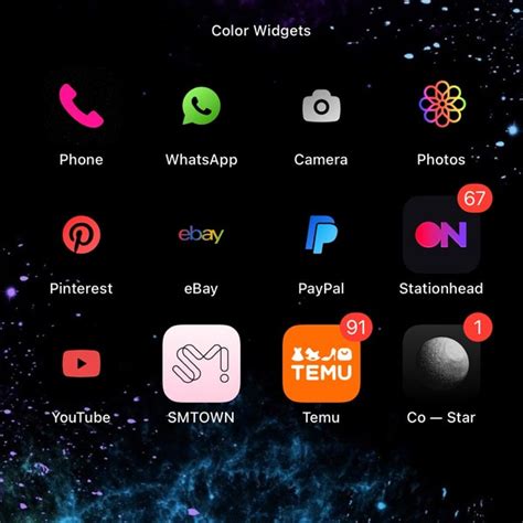 Icon Pack Sunrise Chroma Ios 17 Gradient Border 750 Icons 10 Aesthetic Wallpapers Free