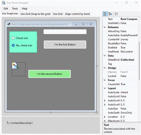 Cannot Resize Controls In Runtime And Has An Exception When Moving
