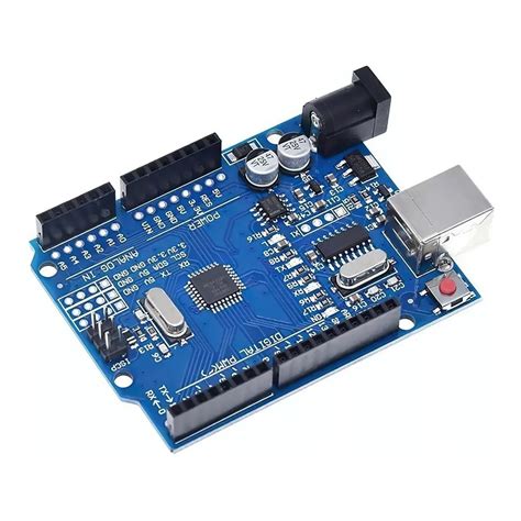 Cable Usb Uno R3 Smd Con Compatible Con Arduino Ide Eo Safe Imports Esi 4100 Color Azul