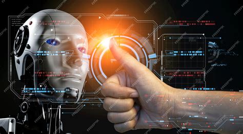 Premium Photo The Concept Of Using Artificial Intelligence To Control The System Industry