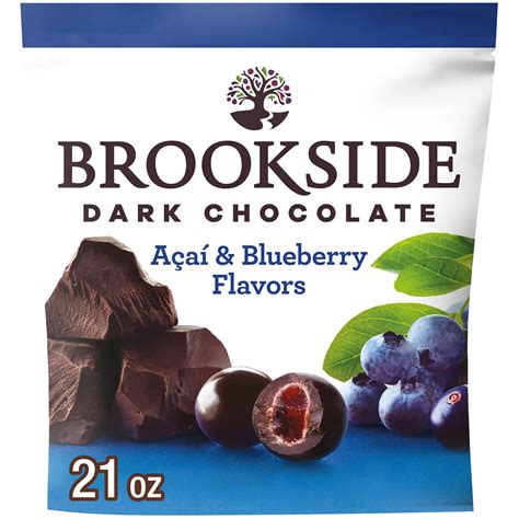 Alpha Gal Brookside Dark Chocolate Acai And Blueberry Flavored