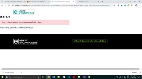 Getting Error Of Unauthorized Client When Clicking On Login Button From Web Mvc · Issue 1273