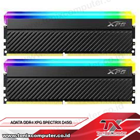 ADATA DDR4 XPG SPECTRIX D45G PC28800 3600MHz 32GB 2X16GB Dual Channel ToniX Computer