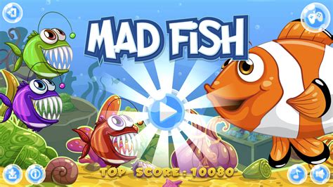 Mad Fish Html5 Game Mobile Version Admob Construct 3 Construct 2 Capx By Muscle Ss