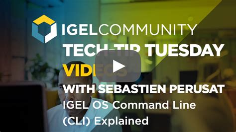 Igel Os Command Line Cli Explained Video