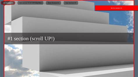 Scroll And Skip Sections Jqueryfullpagejs