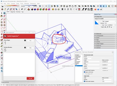 Hidden Lines Spawning Out Of Nowhere SketchUp SketchUp Community