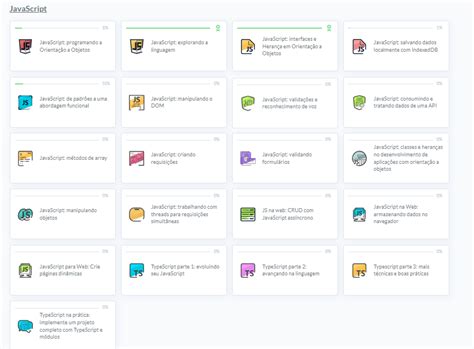 Dúvida Iniciando no curso de Javascript qual a sequencia do curso que devo fazer