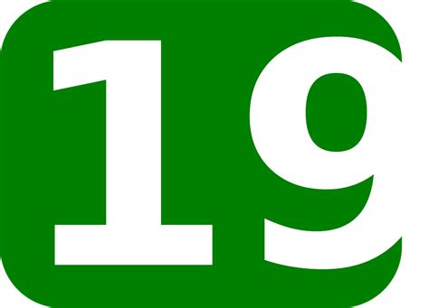 Download Number Nineteen 19 Royalty Free Vector Graphic Pixabay