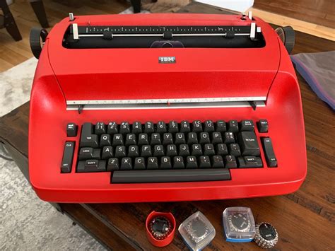 See Vintage 1960s Ibm Electric Typewriters Including The Selectric With Swappable Round Print