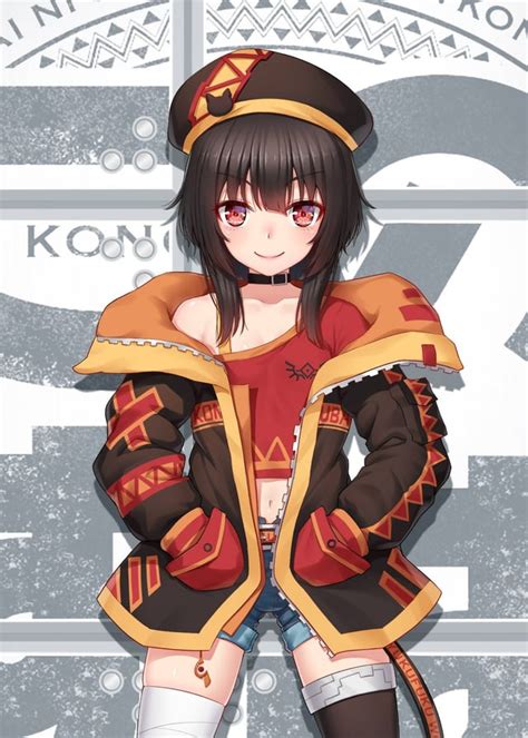 Megumin Eating Breakfast By 脇役 [konosuba] R Shorthairedwaifus