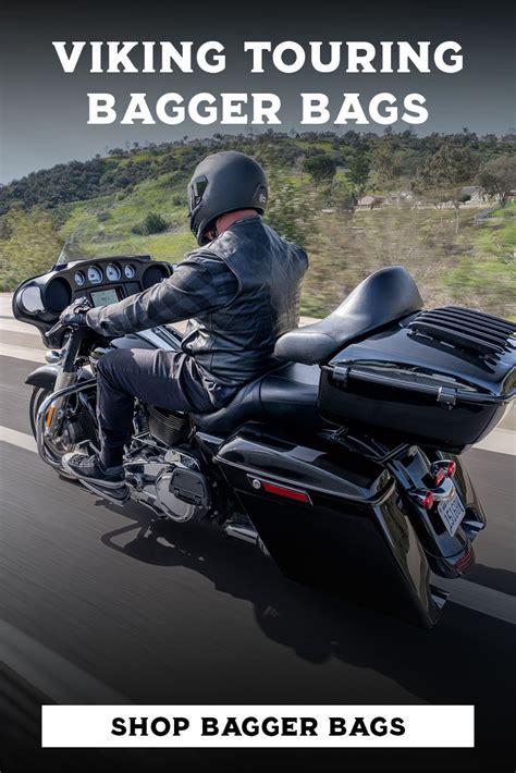 Viking Bags: NEW ARRIVAL // Viking Bags Harley Touring Bagger Bags | Milled