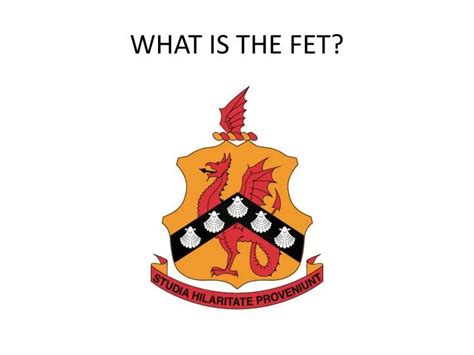 PPT WHAT IS THE FET PowerPoint Presentation Free Download ID 3965895