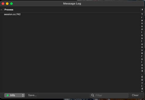 Resizing Macos Message Log Window Distorts Text Layout · Issue 3627