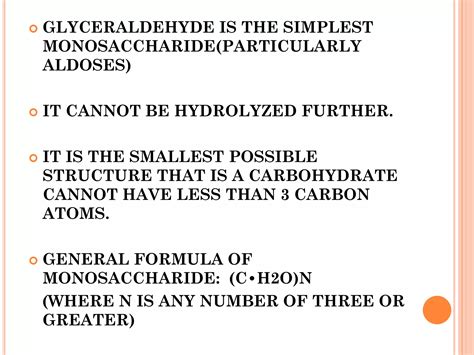 General Introduction And Classification Of Carbohydrates PPT